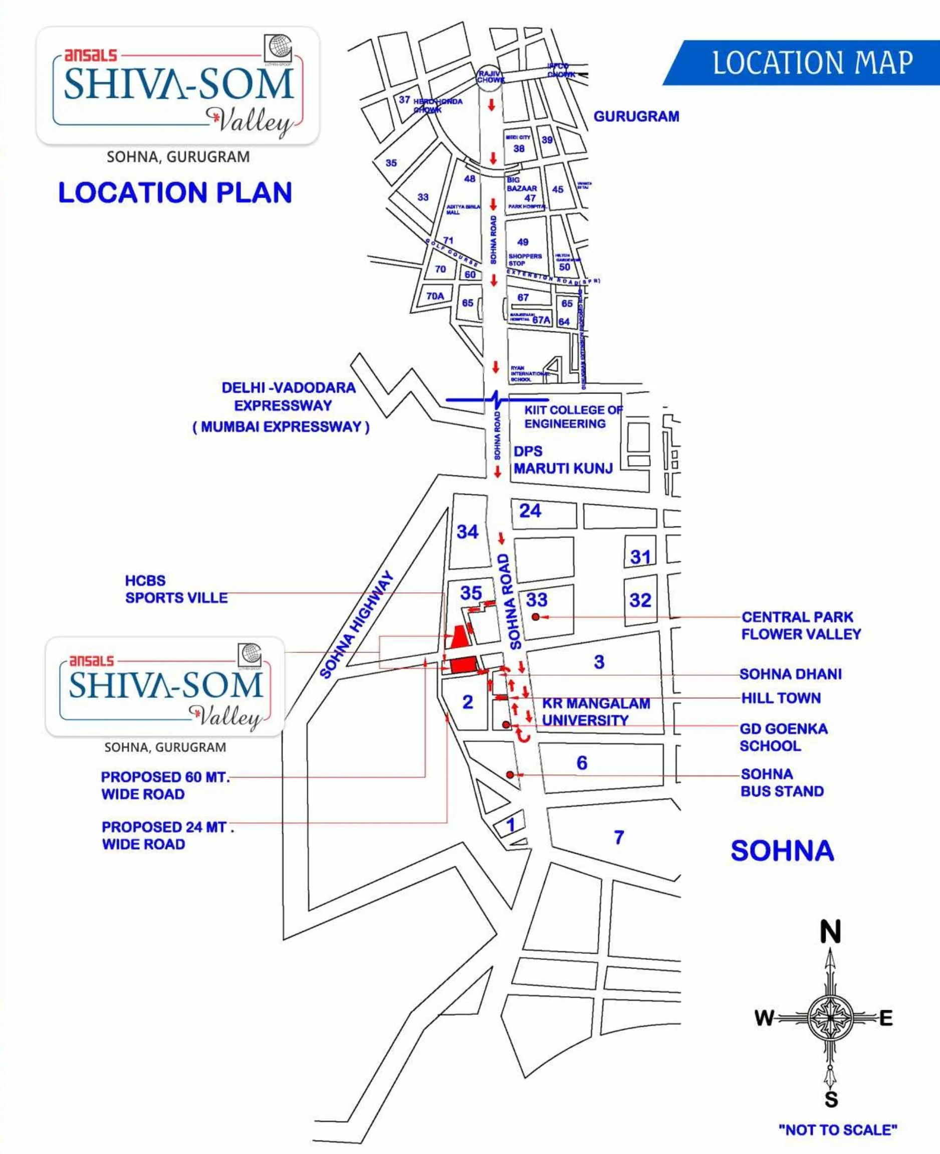 shiva som valley - Deen Dayal Plots In Sohna | Gurgaon